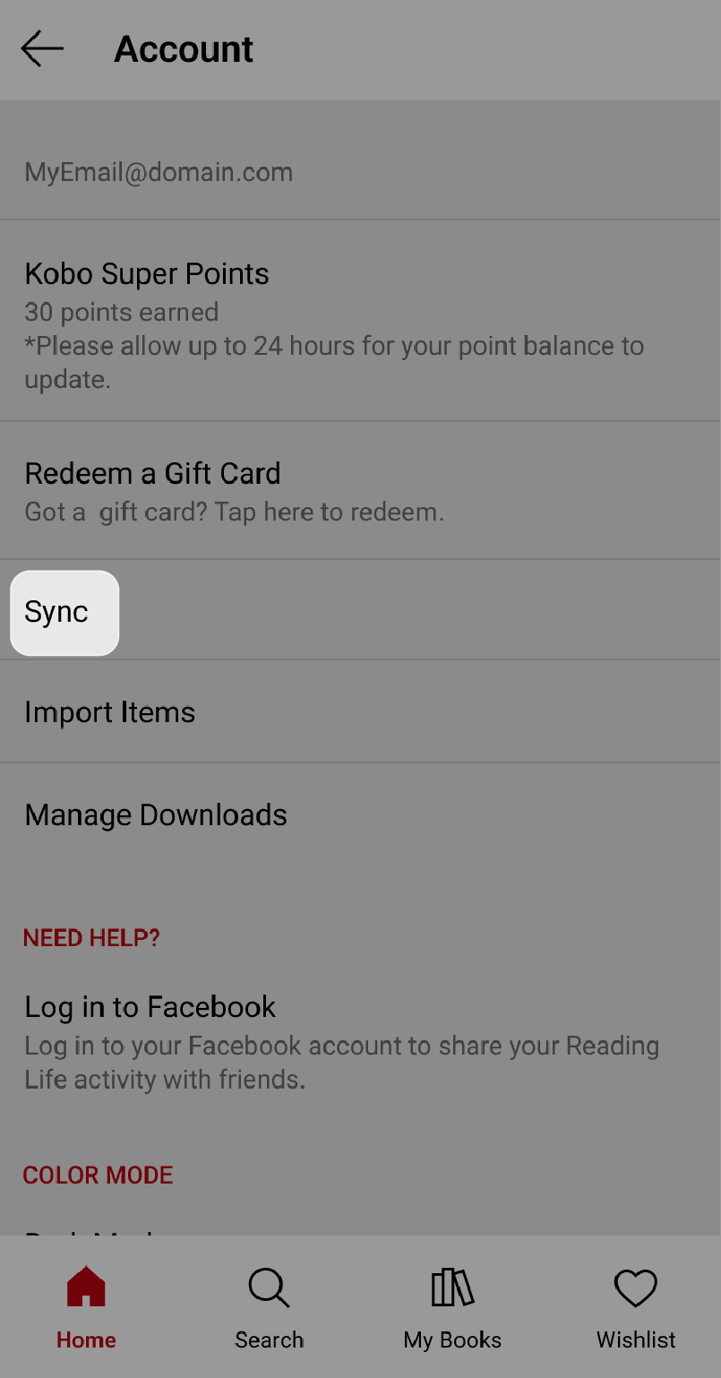 Sync your Kobo Books app on Android – Rakuten Kobo